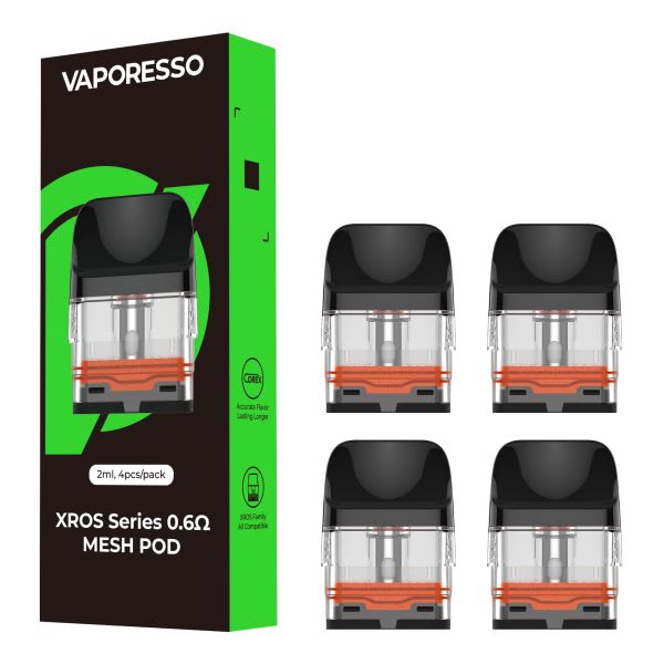 Vaporesso XROS Series 2ml Replacement Pods – Global Source Distribution Vaporesso XROS Series 2ml Replacement Pods – Global Source Distribution